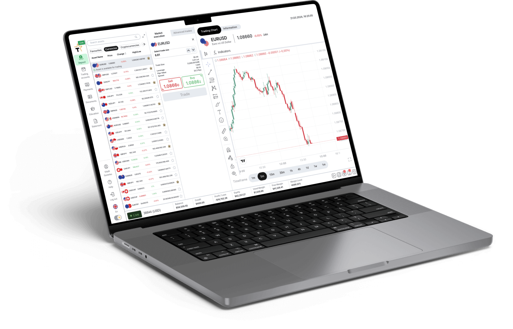 Trading Platforms | Start Trading with TradeEU Global